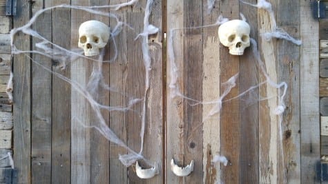 Build a SCARY Haunted Entrance Gate for Halloween - TeeDiddlyDee